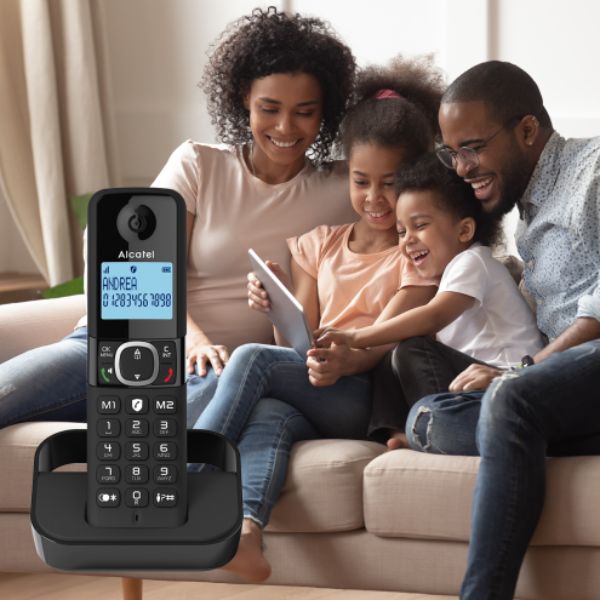 Alcatel F860 Call Block Cordless Phone | Health and Care