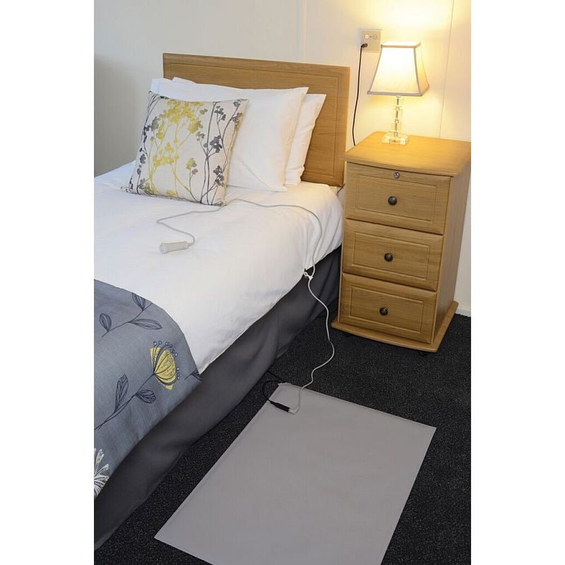 Alerta Floor+ Alertamat Pressure Alarm Mat Kit with Alarm Monitor ...