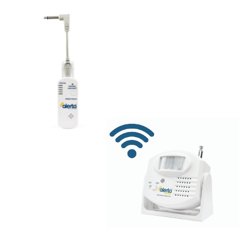Alerta Motion Sensor and Wall Wireless Receiver | Health and Care