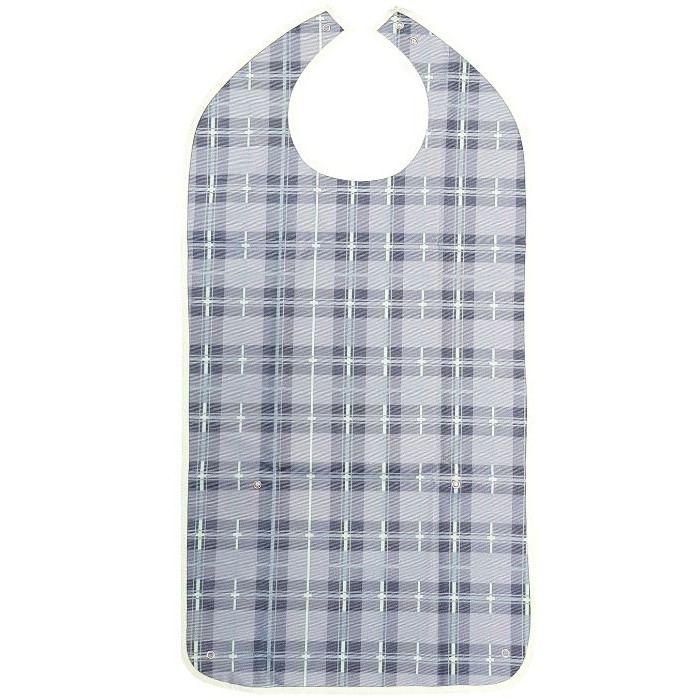 Alerta Washable Long Adult Bib Crumb Tray | Health and Care