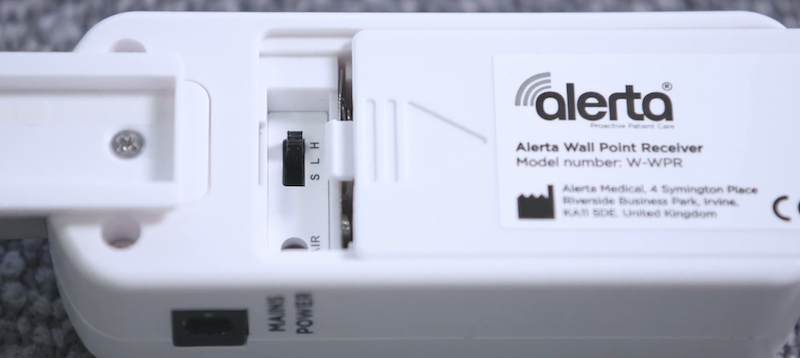 Alerta Wall Point Wireless Receiver | Health and Care