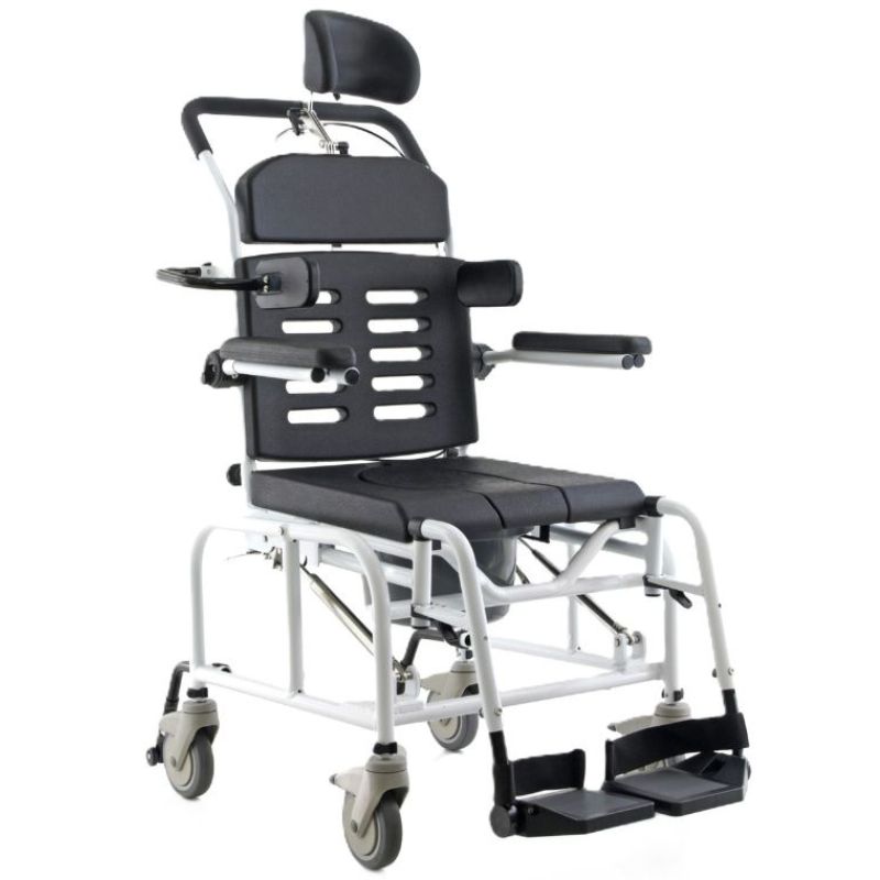Alerta Aqua Tilting Shower Commode Chair | Health and Care