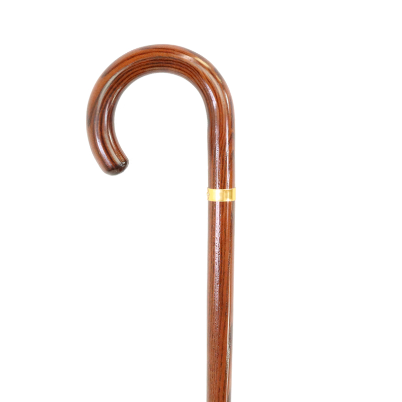 Collared Cherry Cane with Crook Handle | Health and Care