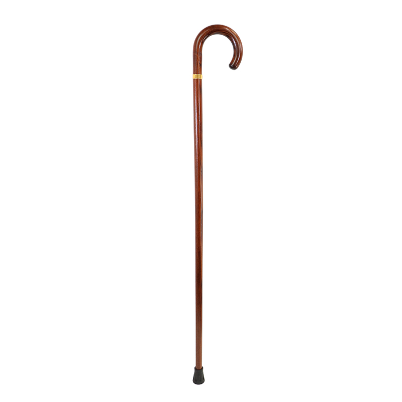 Collared Cherry Cane with Crook Handle | Health and Care