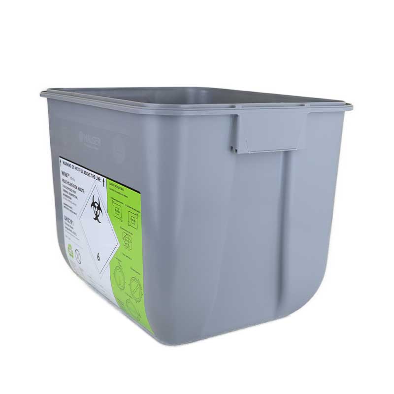 WIVA Yellow 30L Waste Bin (No Lid) | Health and Care