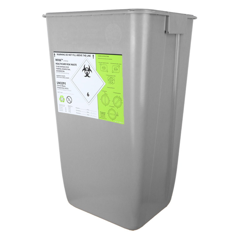 Daniels WIVA 60L Waste Bin (No Lid) | Health and Care