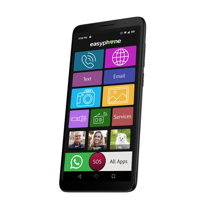 Easyphones XL Easy Smartphone for Elderly | Health and Care