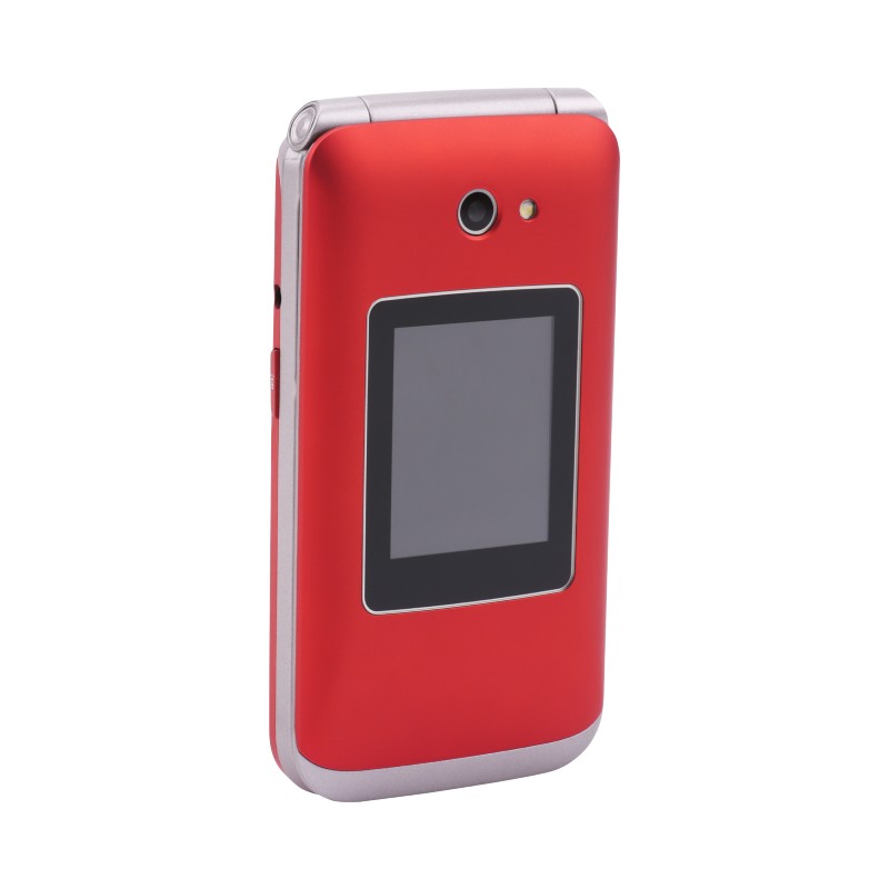 Easyphones Olympia VITUS Flip Phone Red | Health and Care
