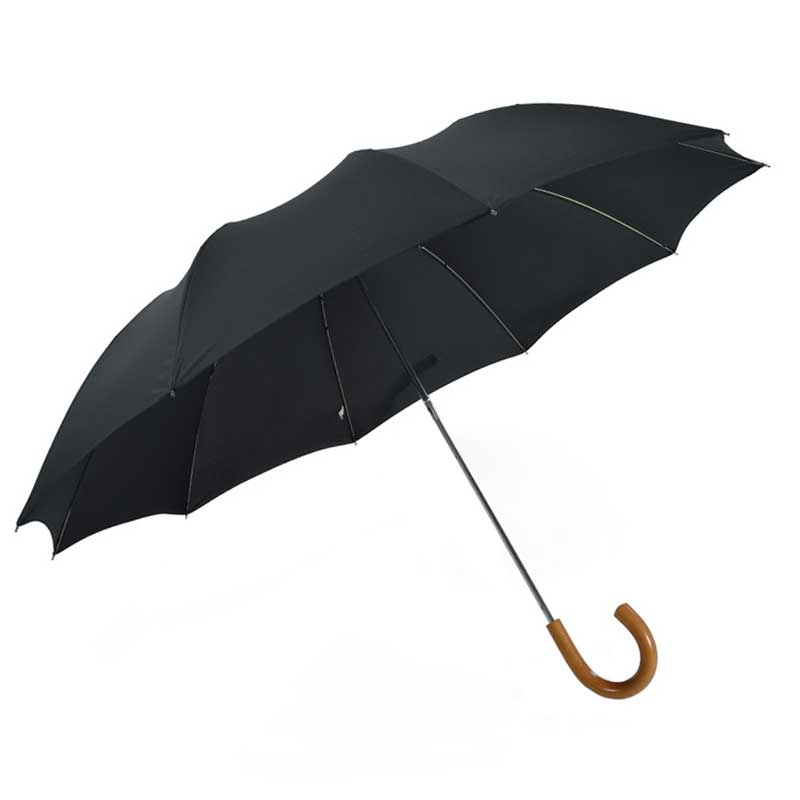 Fox Umbrellas TEL3 Malacca Black Umbrella | Health and Care