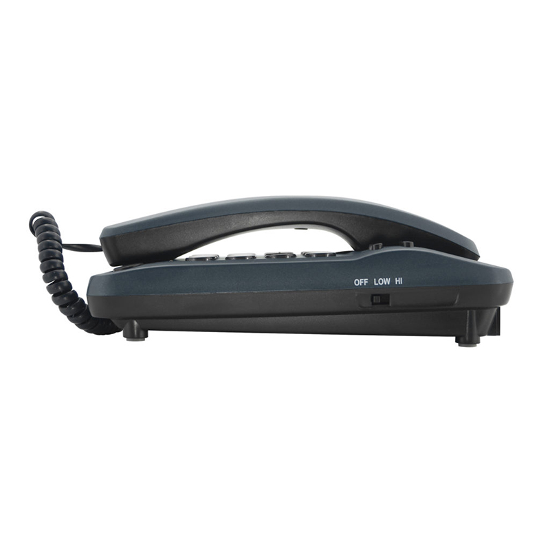 Geemarc Black Marbella Corded Telephone | Health and Care