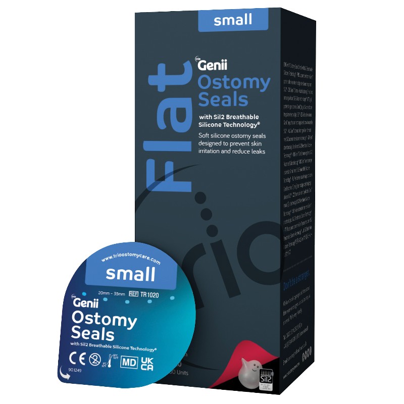 Genii Flat Ostomy Seals Small 20-35mm 30pk | Health and Care