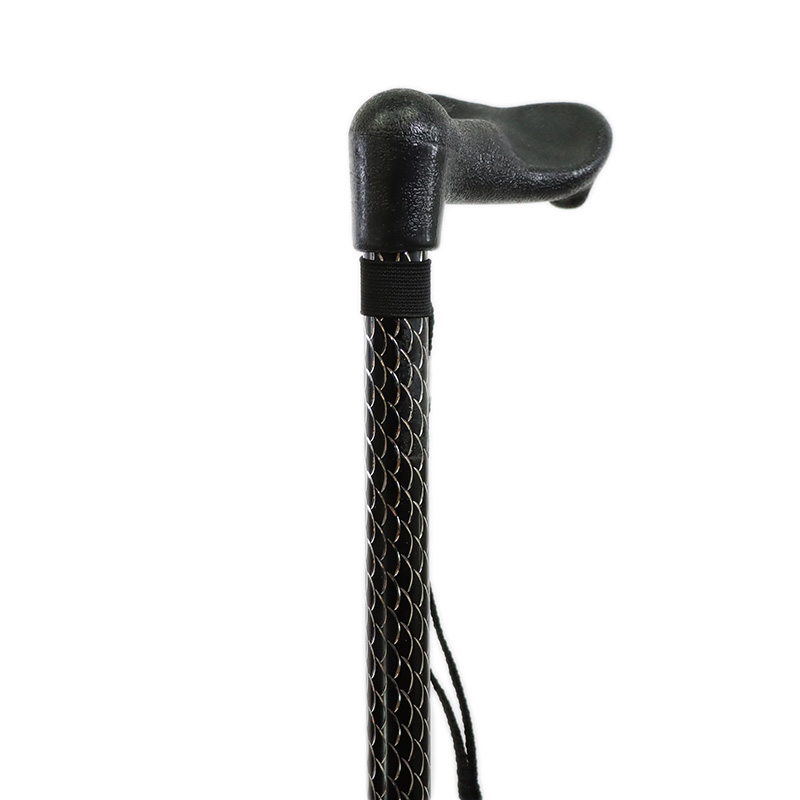 Homecraft Etched Black Comfy Grip Walking Stick | Health and Care