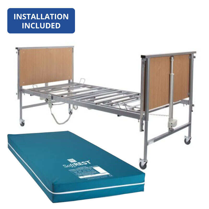 Casa Profiling Bed & Medium Risk Mattress | Health and Care