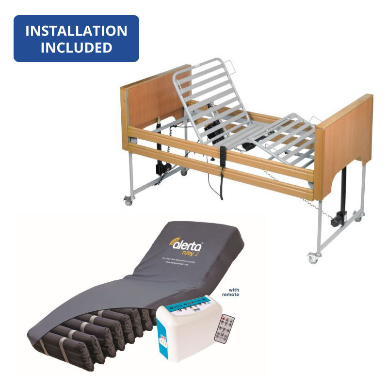Harvest Profiling Bed & Alerta Mattress | Health and Care