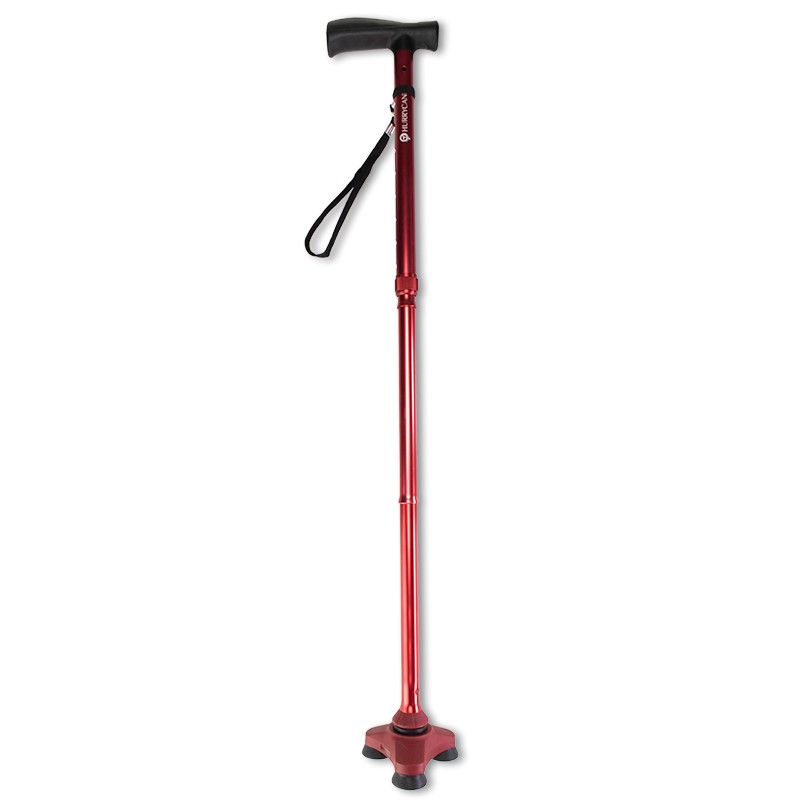 HurryCane Walking Stick (Red) | Health and Care