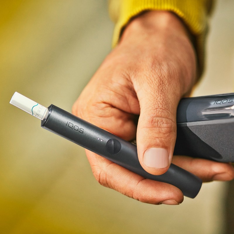 IQOS Iluma Heated Tobacco Device Kit (Grey) | Health and Care
