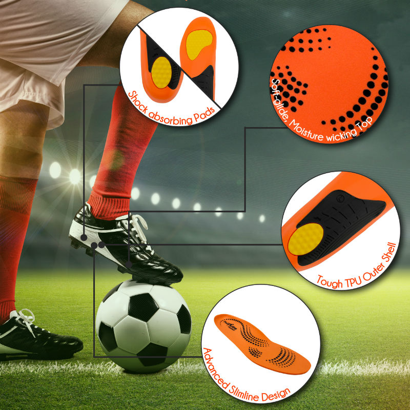 FootActive Football Insoles | Health and Care