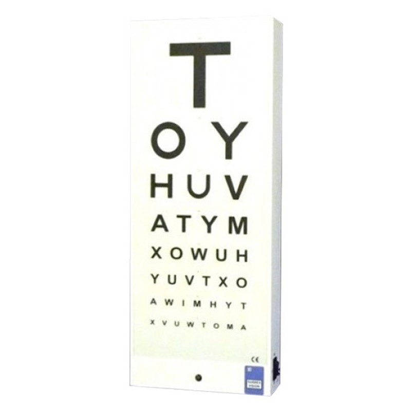Illuminated Eye Test Charts | Health and Care