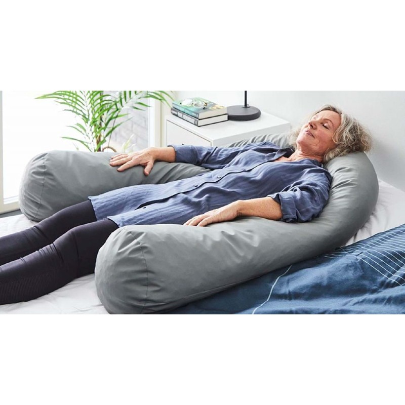 LEJRELET Pillow Set with 250cm Bolster | Health and Care