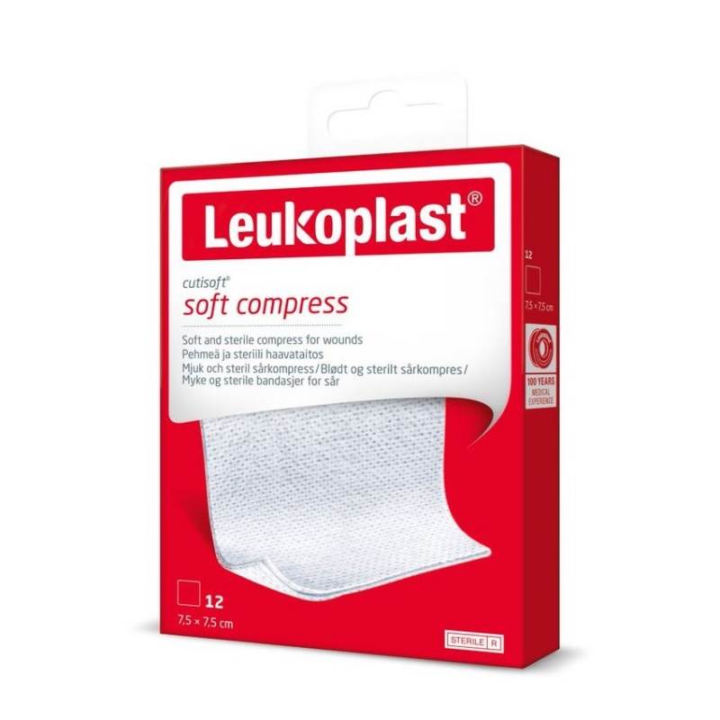 Leukoplast Cutisoft Dressings (Pack of 12) | Health and Care
