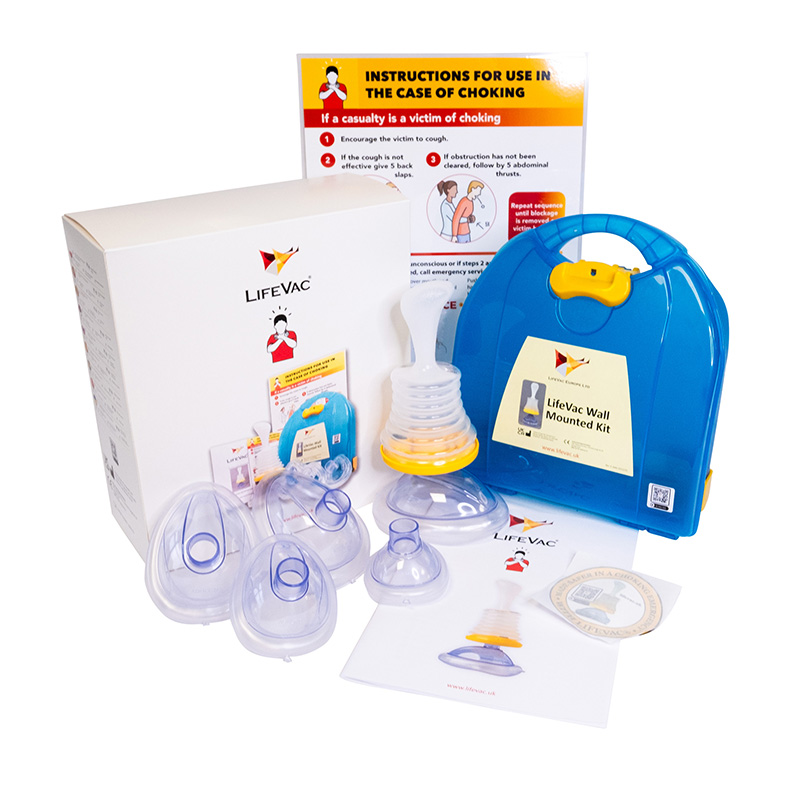 LifeVac Wall-Mounted Airway Clearance Device Kit | Health and Care