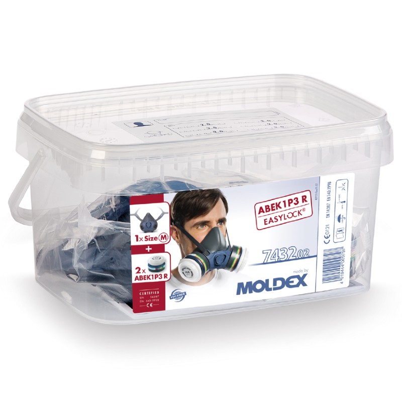 Moldex 7432 Respirator Mask Ready Pack | Health and Care