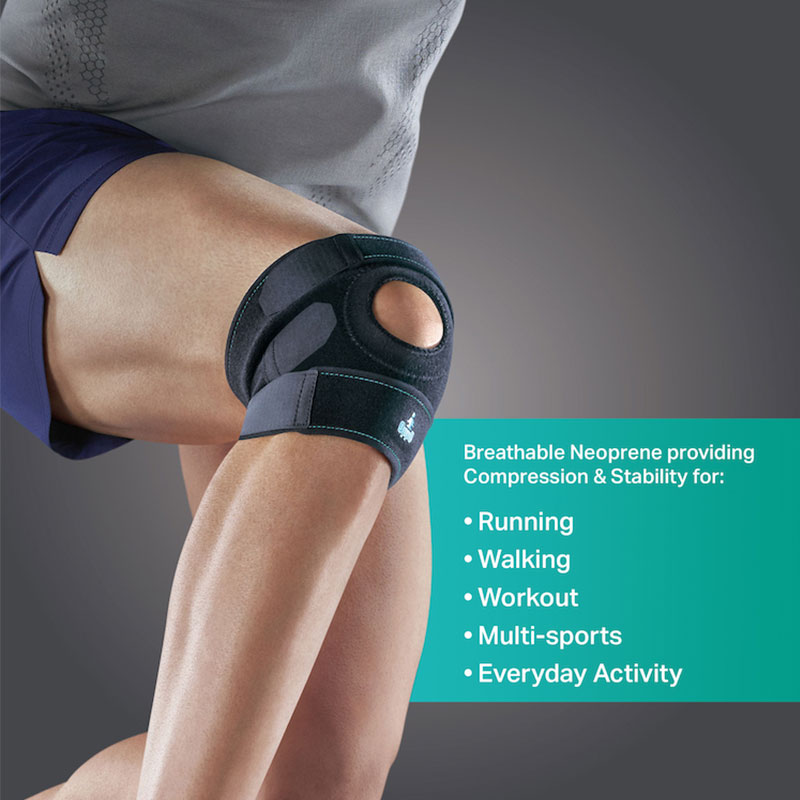Oppo Neoprene Open-Patella Knee Support | Health and Care