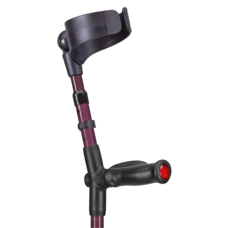 Ossenberg Aubergine Forearm Crutch (Right) | Health and Care