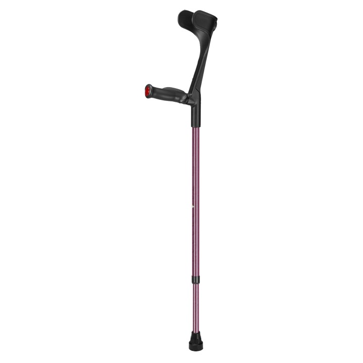 Ossenberg Aubergine Adjustable Crutches | Health and Care