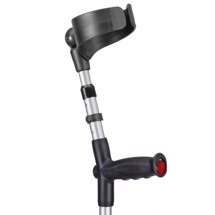 Ossenberg Silver Adjustable Forearm Crutch | Health and Care