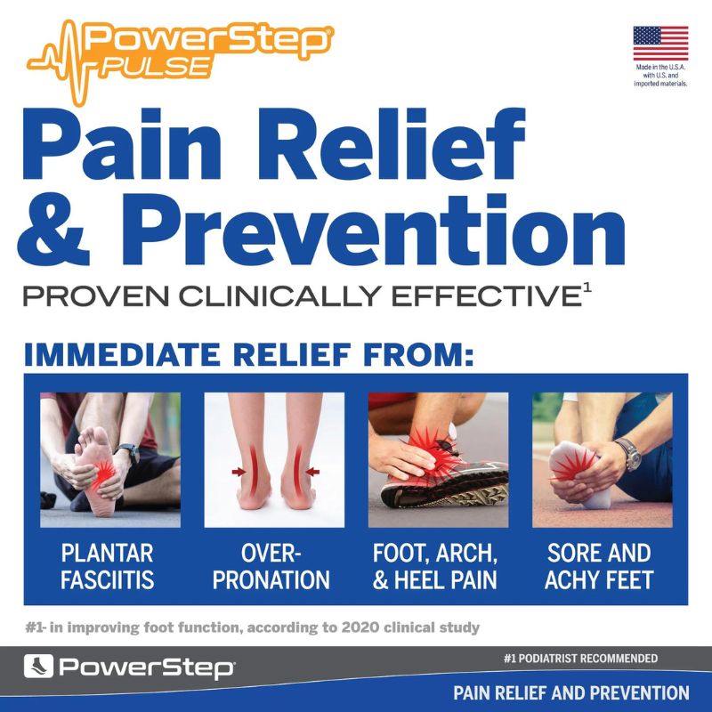 PowerStep Pulse Pain-Relief Insoles | Health and Care
