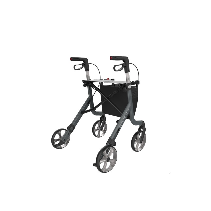 Rehasense Space LX Rollator (Grey) | Health and Care