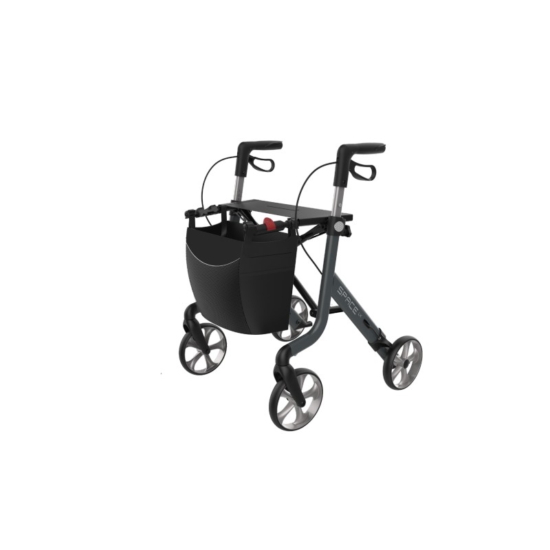 Rehasense Space LX Rollator (Grey) | Health and Care