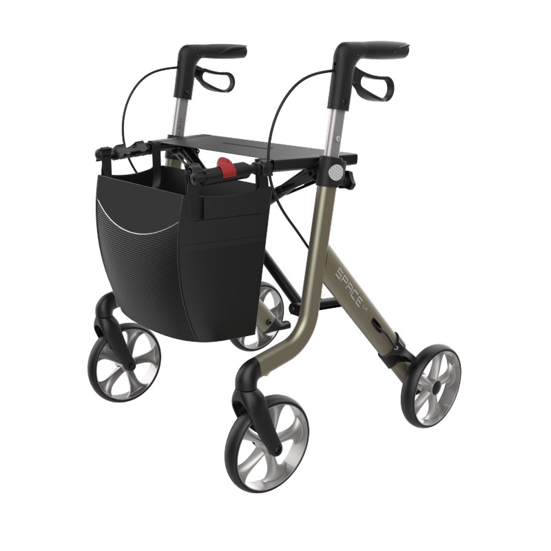 Rehasense Space LX Rollator (Champagne) | Health and Care