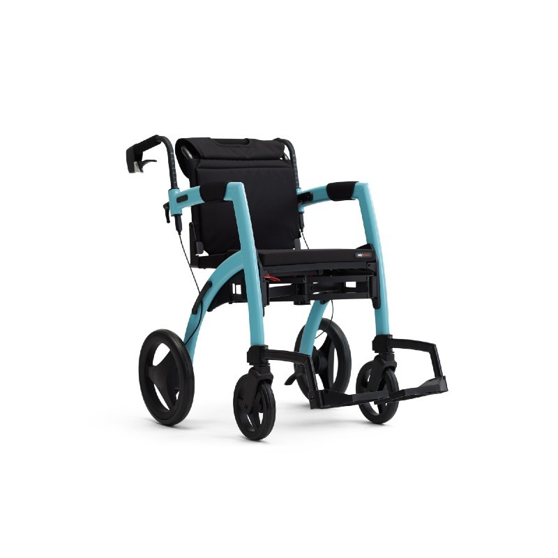 Rollz Motion Small Blue Rollator/Wheelchair | Health and Care