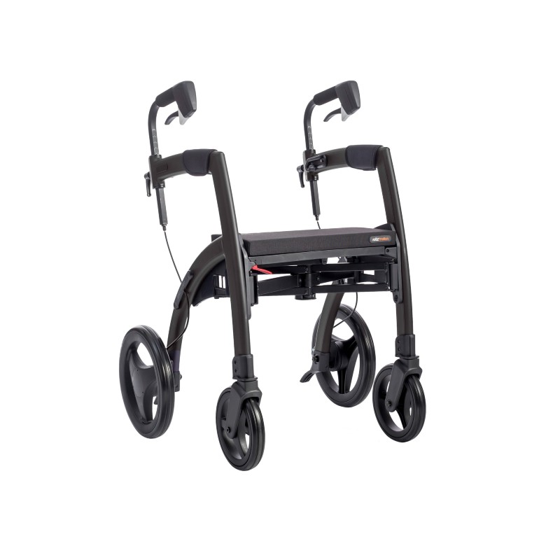 Rollz Motion 2 Black Rollator/Wheelchair | Health and Care