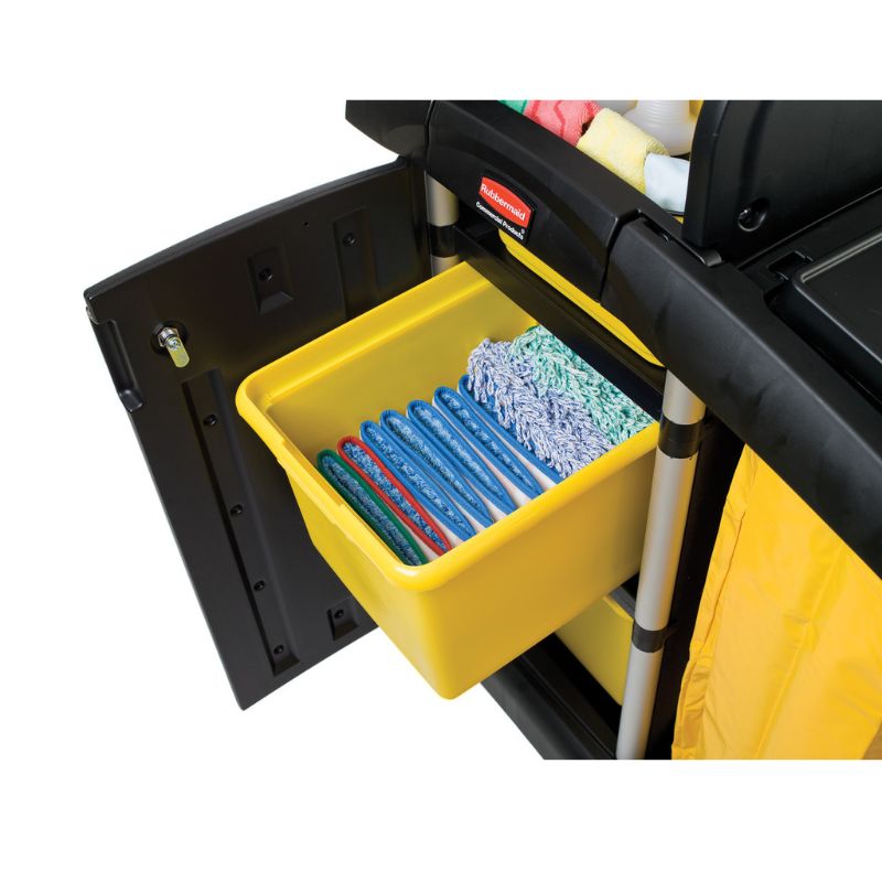 Rubbermaid Cleaning Cart FG9T7500BLA | Health and Care