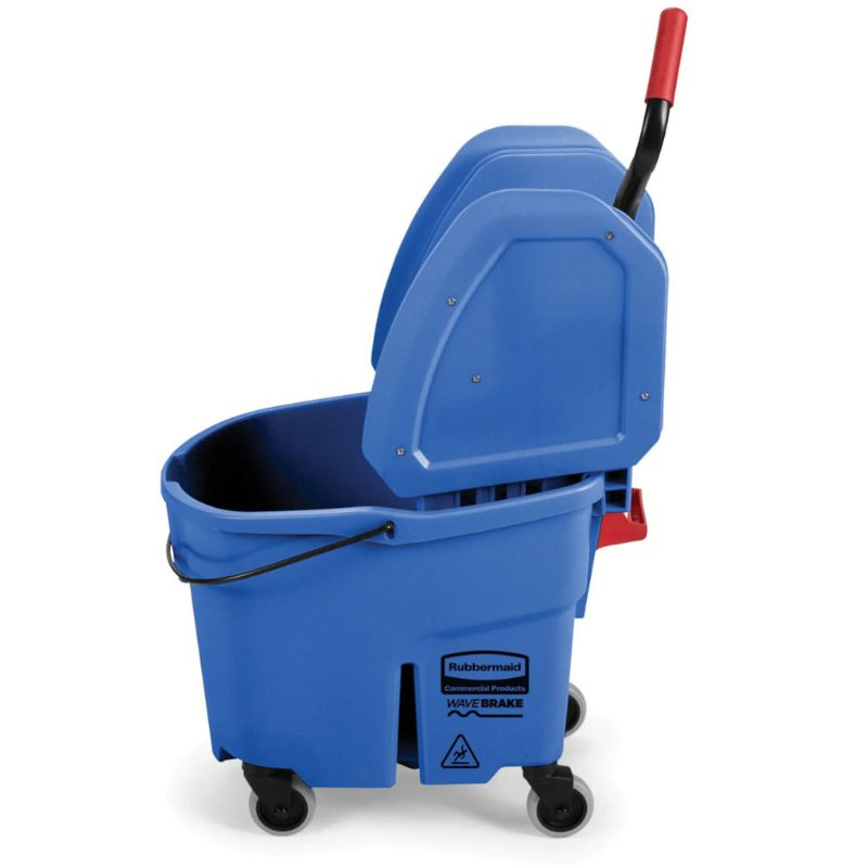 Rubbermaid WaveBrake Bucket and Wringer | Health and Care