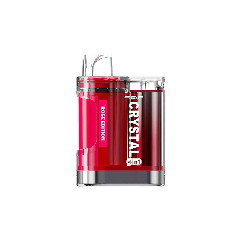 SKE Crystal 4-in-1 Chargeable Rose Vape | Health and Care