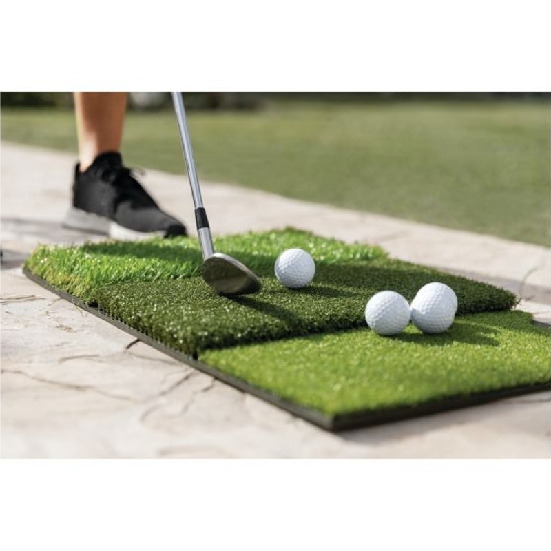 SKLZ Pure Three-Surface Golf Practice Mat | Health and Care