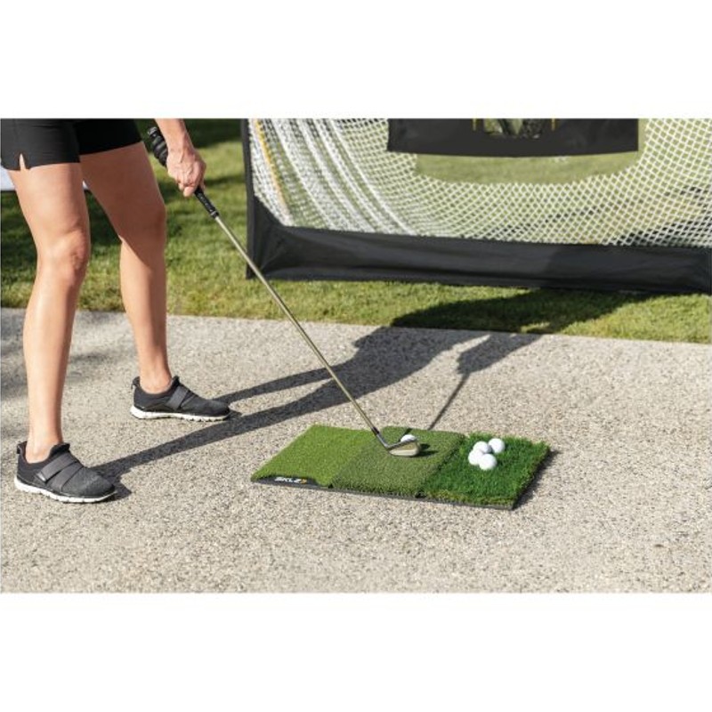 SKLZ Pure Three-Surface Golf Practice Mat | Health and Care