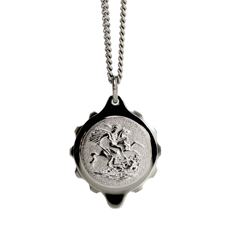 SOS Talisman Saint George ID Pendant | Health and Care