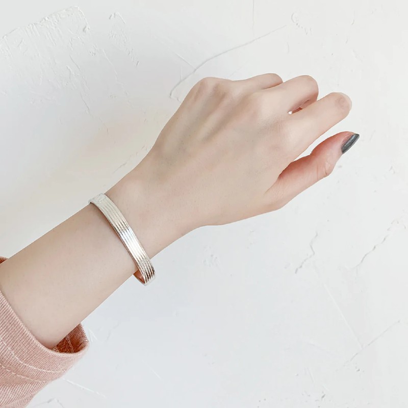 Sabona Regency Copper Silver-Plated Bracelet (7mm Width) | Health and Care