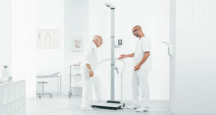 Seca 655-HR-US Scale w/ Height Measure | Health and Care
