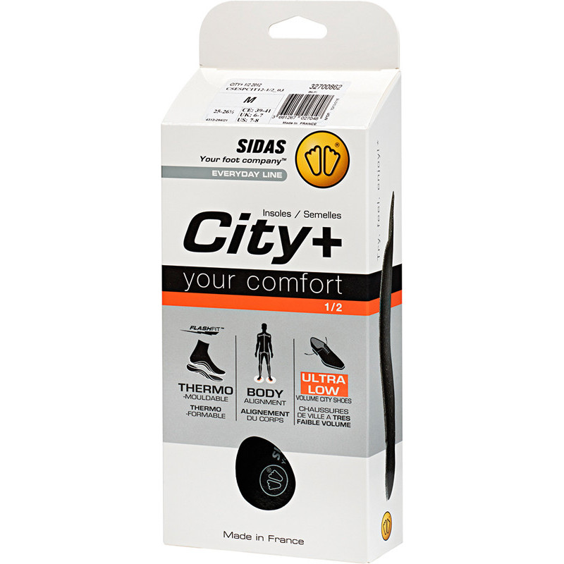 Sidas City+ Half Insoles | Health and Care