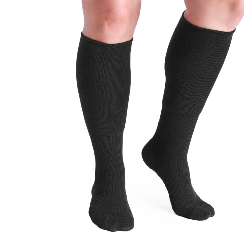 Sigvaris Black Calf Compression Sleeve | Health and Care