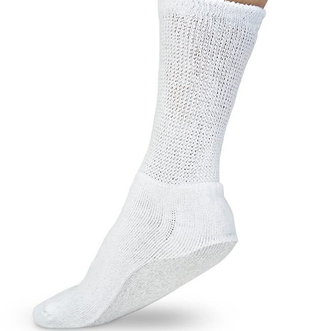 Silipos Diabetic White Gel Socks | Health and Care