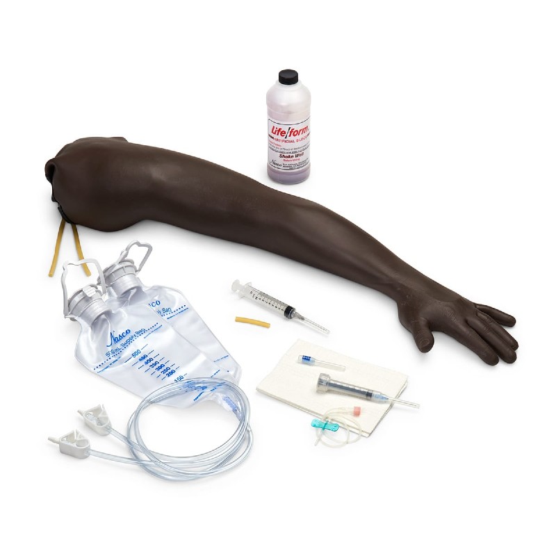 Life/Form Dark Adult Injection Trainer Arm | Health and Care