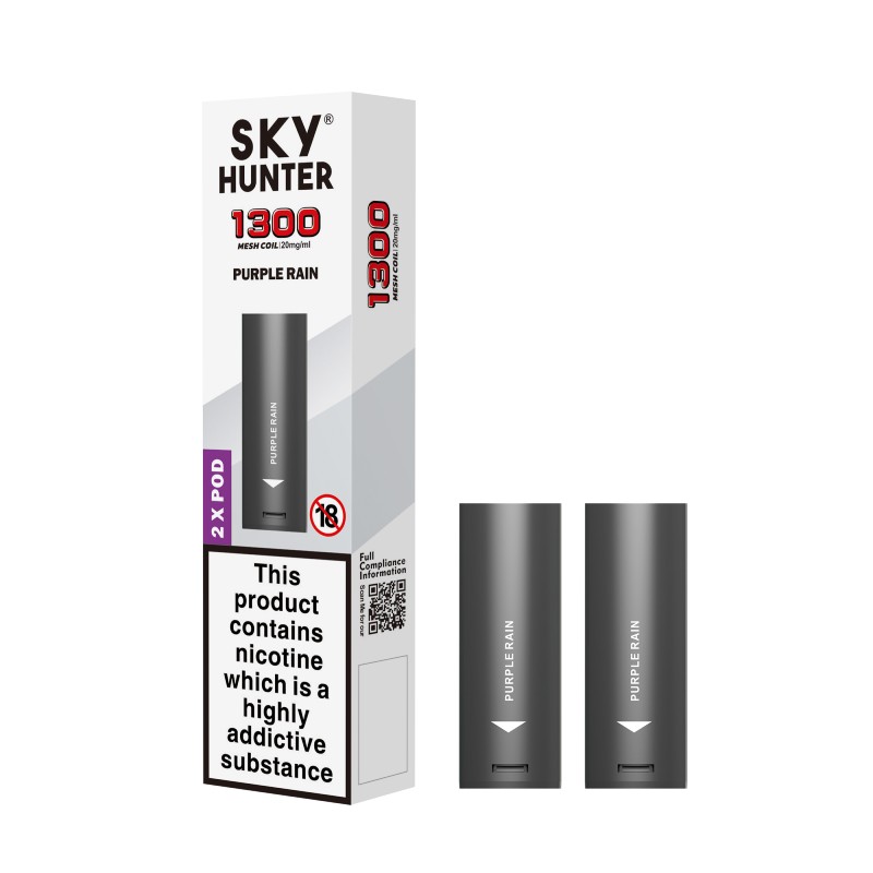 Sky Hunter 1300 Purple Rain Pods (20mg) | Health and Care
