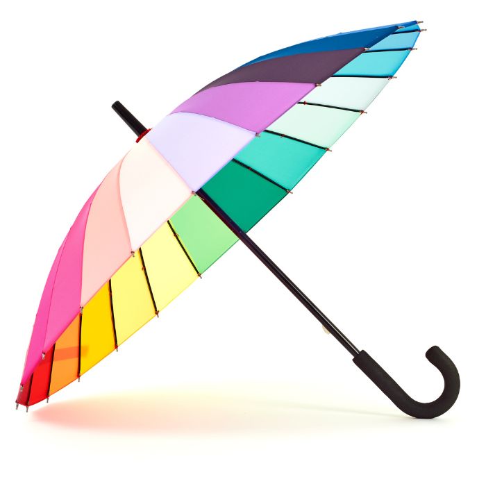 Soake Everyday Large Rainbow Umbrella | Health and Care